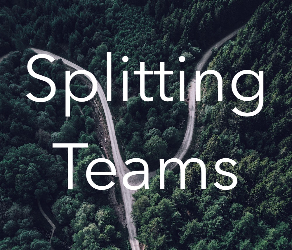 Splitting teams | Christian Uhl